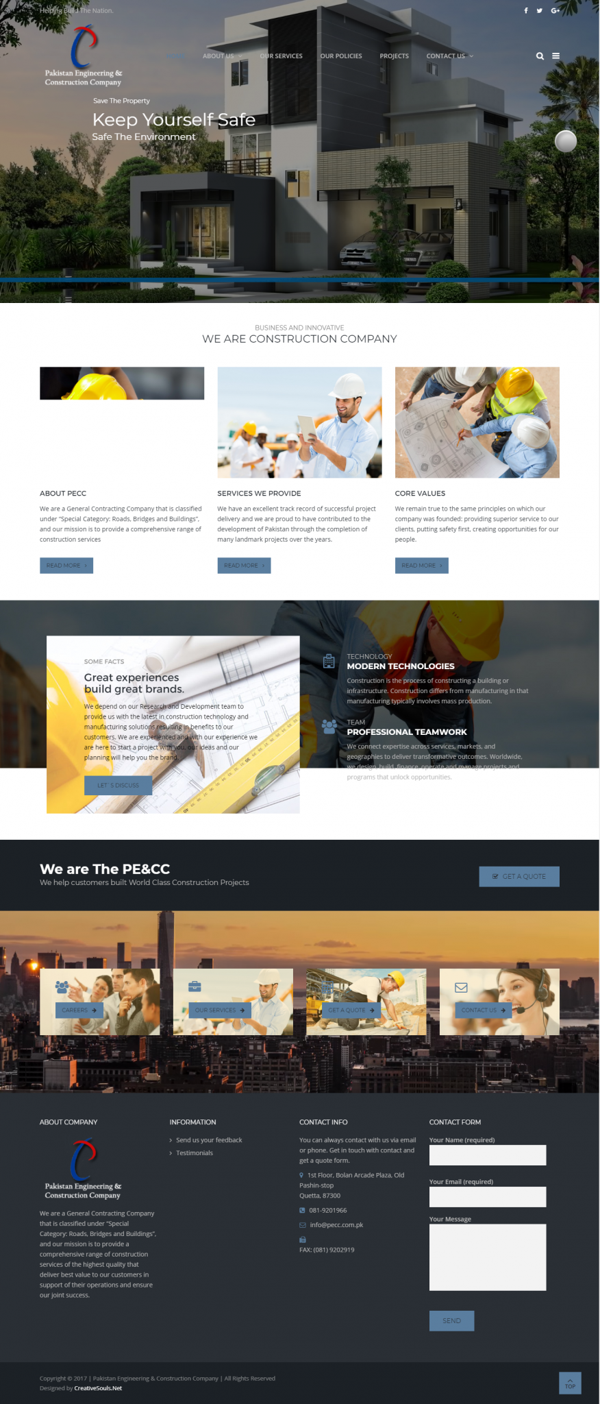 PAKISTAN ENGINEERING & CONSTRUCTION COMPANY – Creative Souls – Web ...